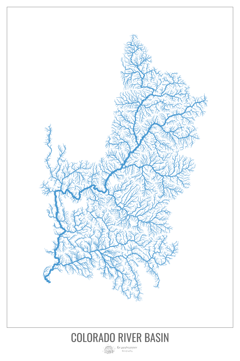 colorado river world map