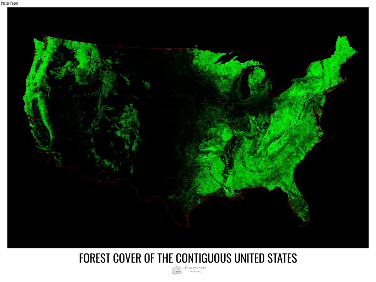 USA_Forests_Poster_Paper – Grasshopper Geography