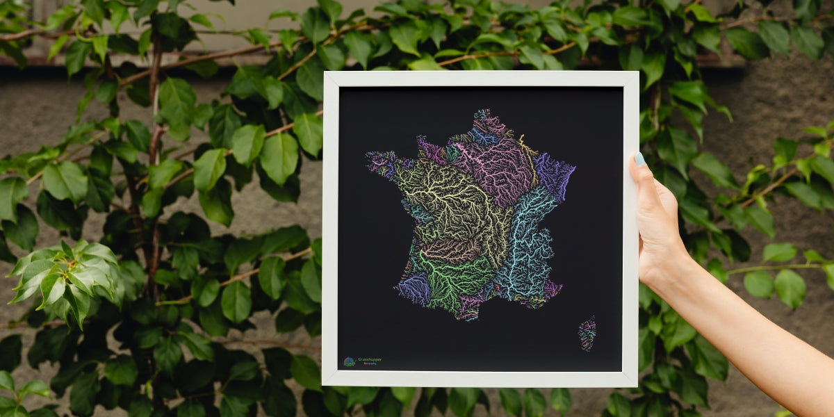 Grasshopper Geography - Artistic maps by a geographer