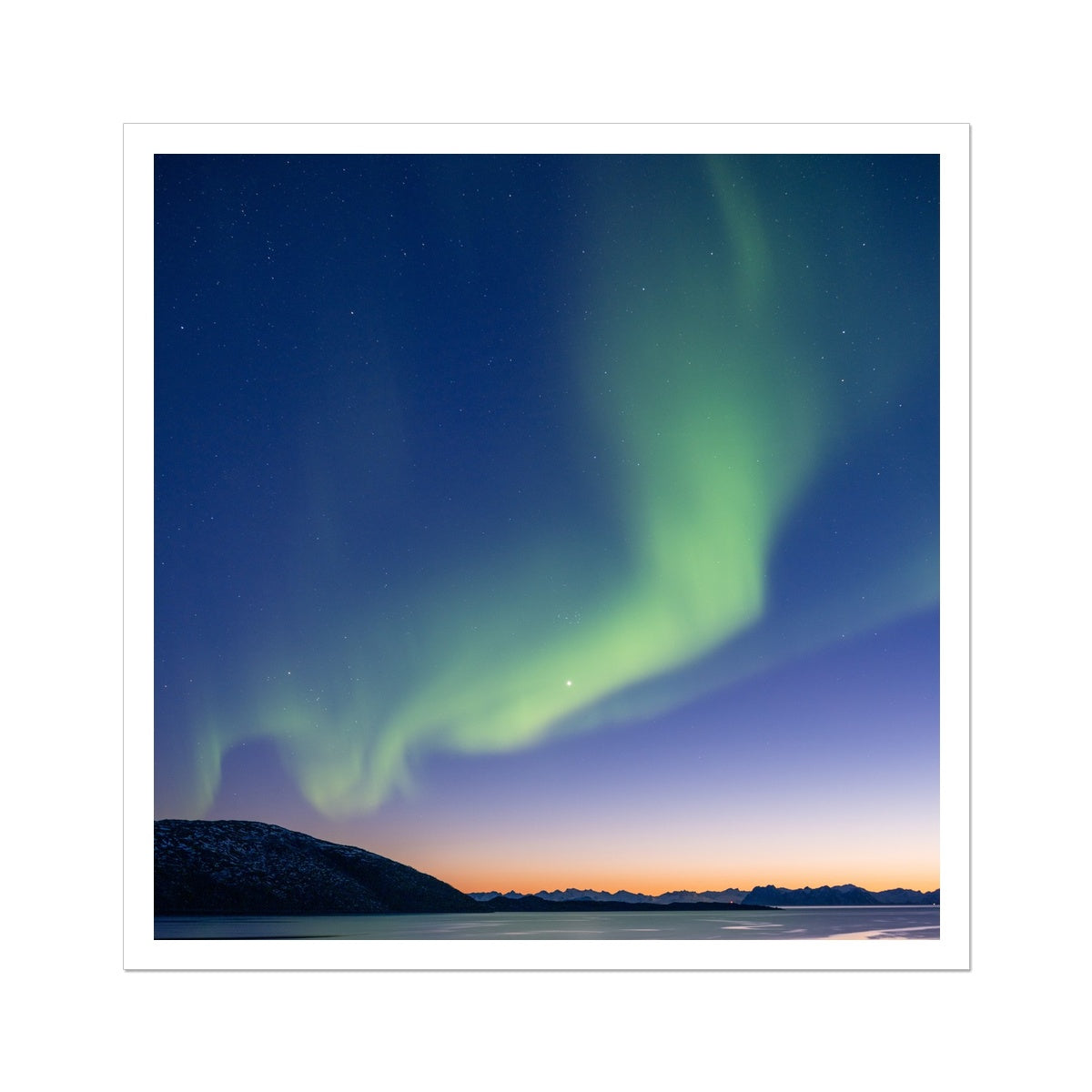 Night Rainbow II - Rolled Canvas – Grasshopper Geography