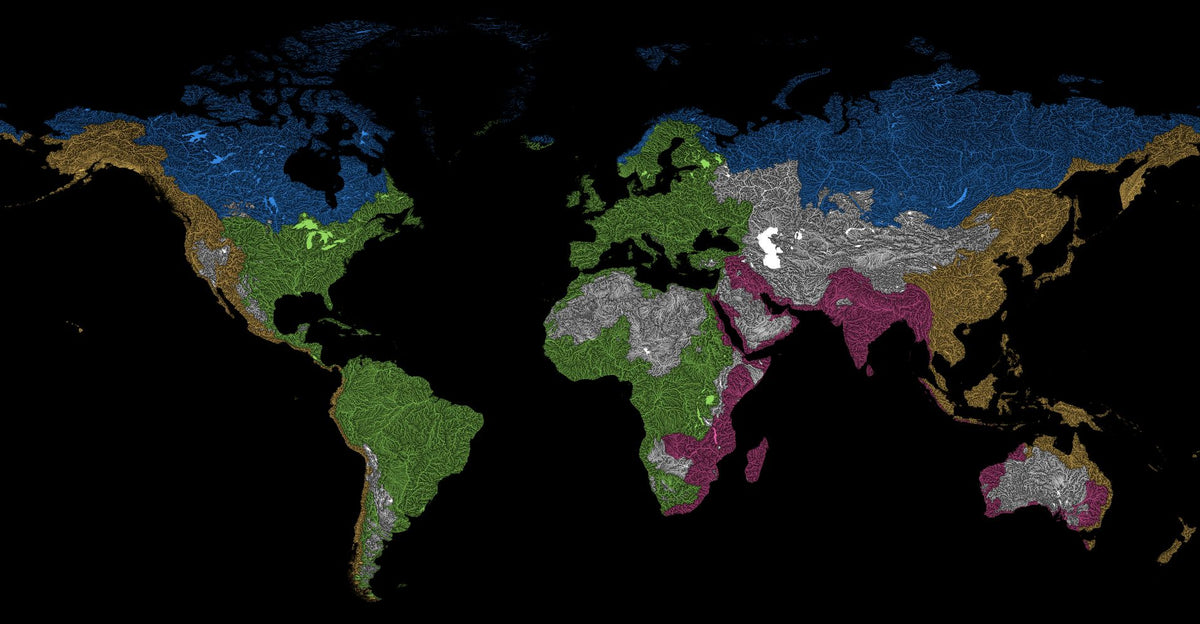 Grasshopper Geography - Artistic maps by a geographer