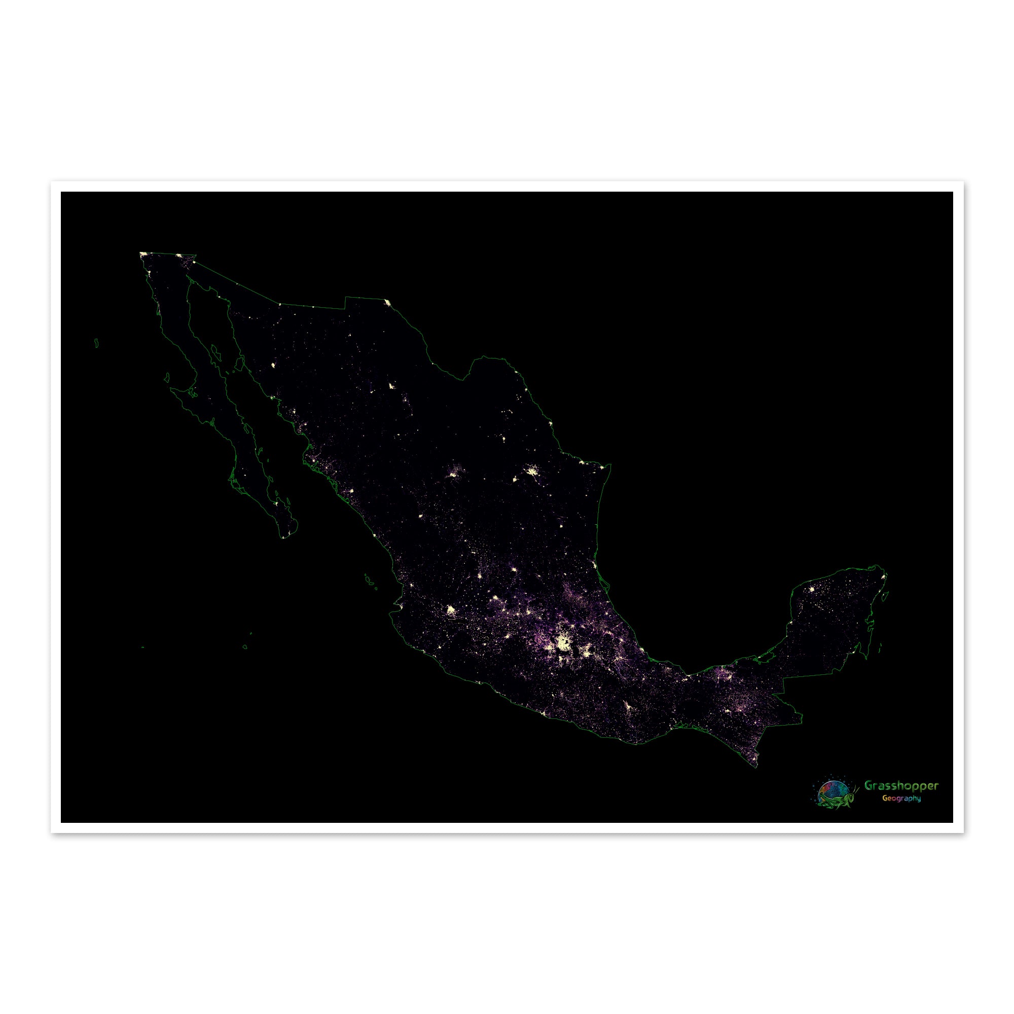 Mapa De Densidad Poblacional De Mexico