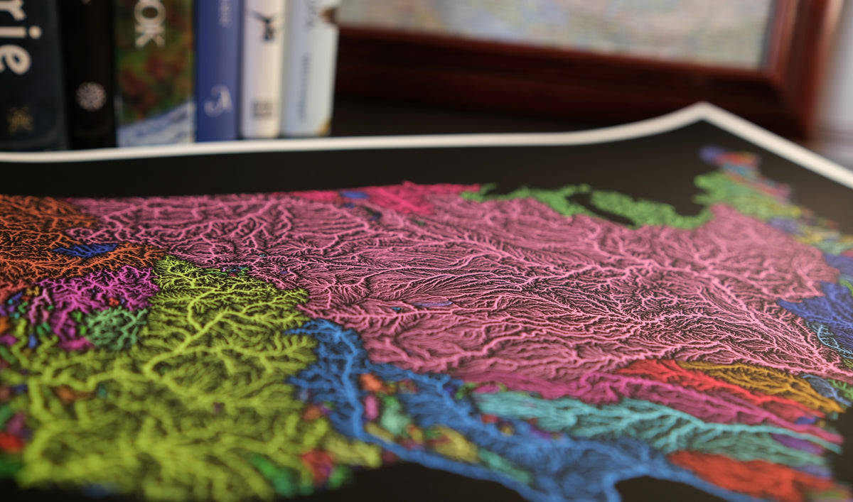 Grasshopper Geography - Artistic maps by a geographer