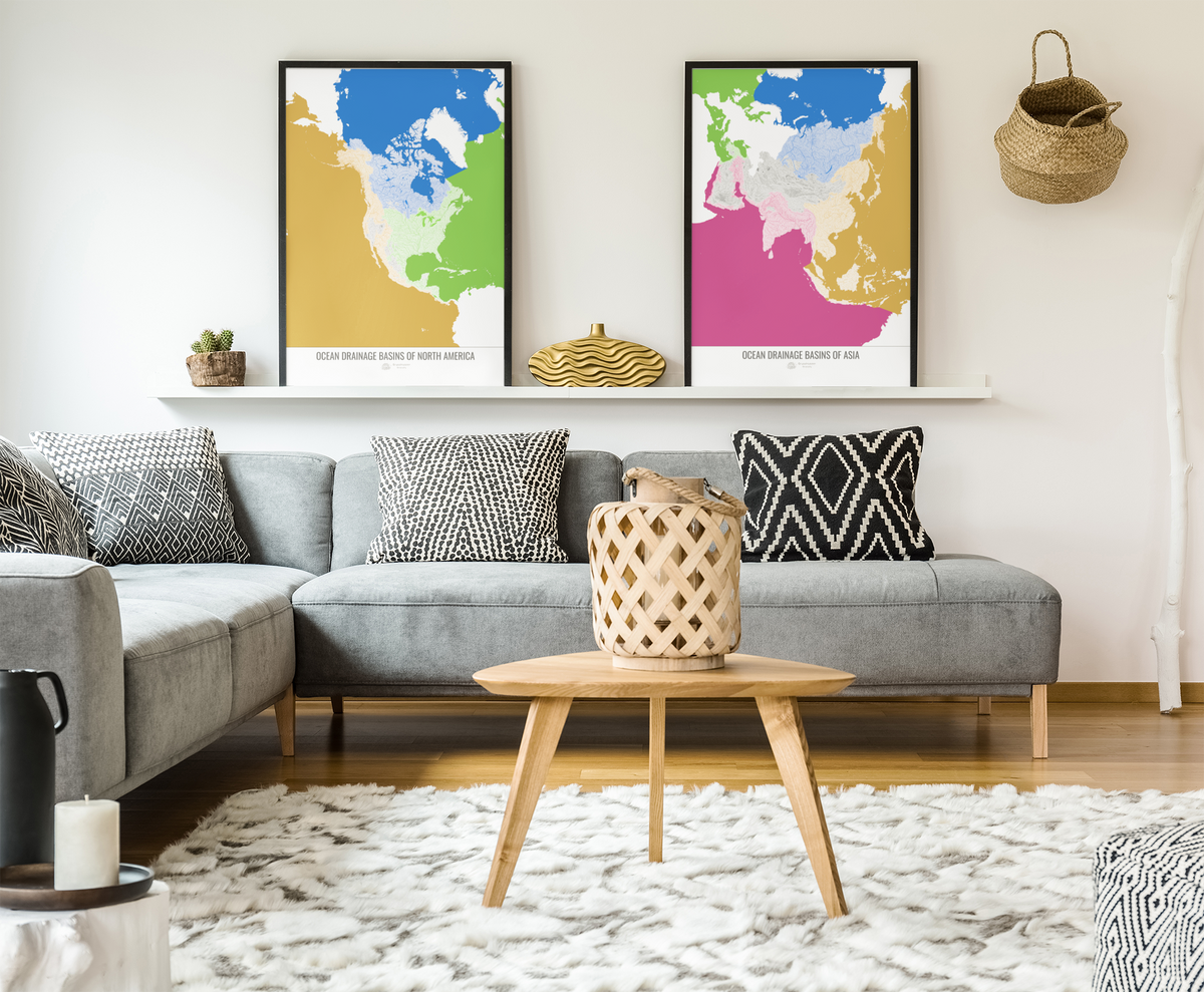 Grasshopper Geography - Artistic maps by a geographer